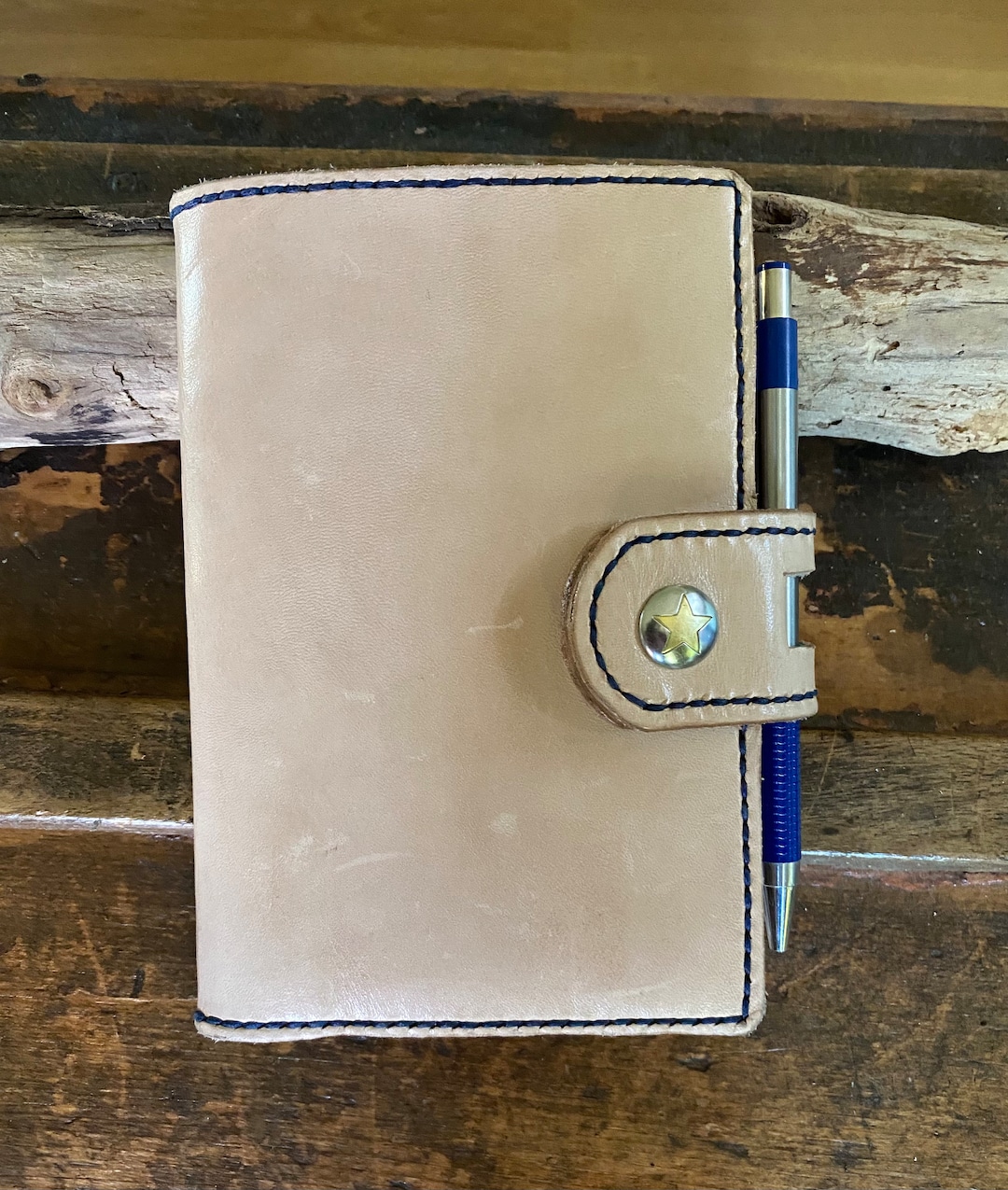 Leather Notebook Cover - Handmade & Customizable - Etsy