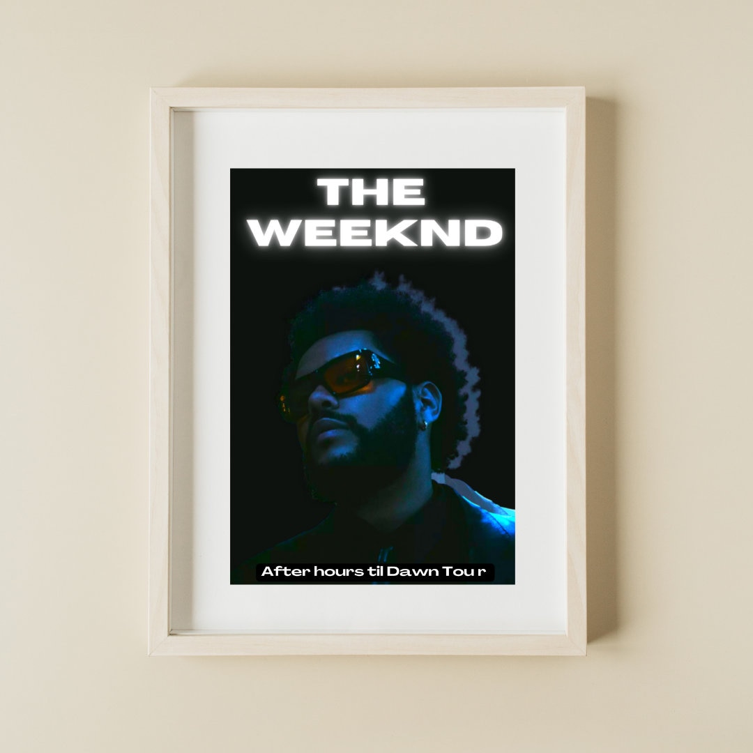 The Weeknd Poster After Hours Til Dawn Digital Download - Etsy