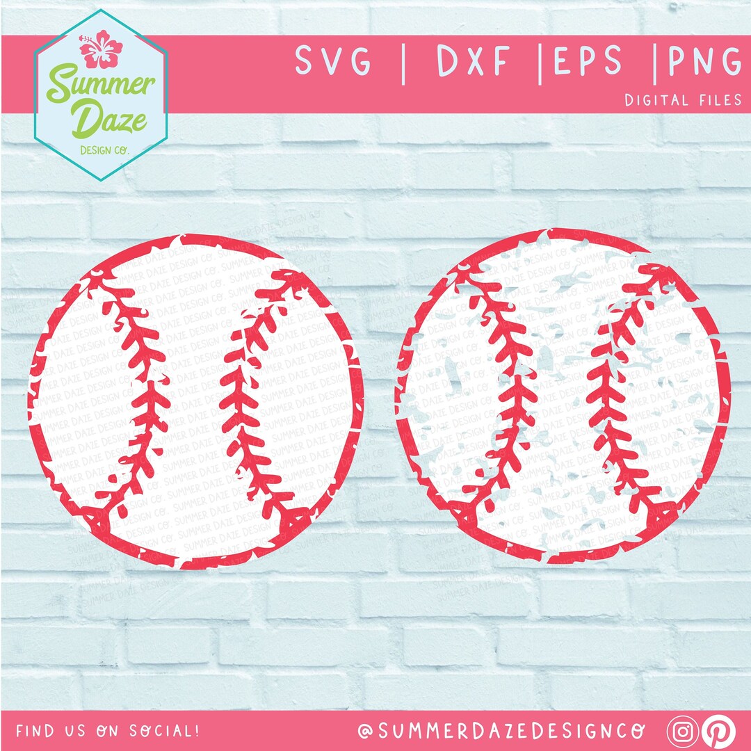 Distressed Baseball Svg | Layered Baseball SVG | Baseball Svg Bundle ...