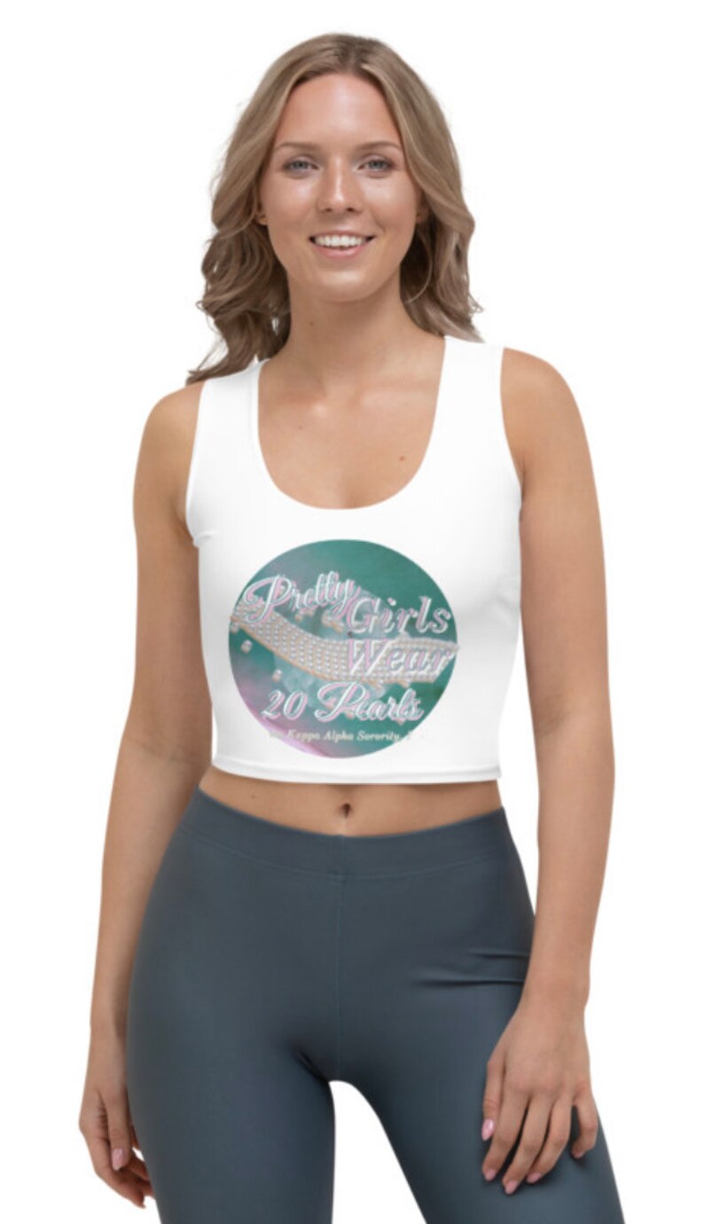 Alpha Kappa Alpha Sorority, Inc Crop Top Tee - Etsy