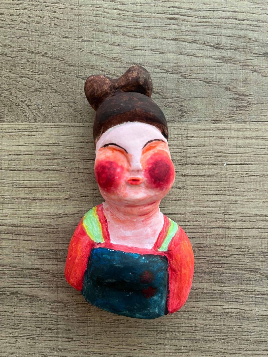 Ancient Chinese Woman Clay Handmade Figurines Gift - Etsy
