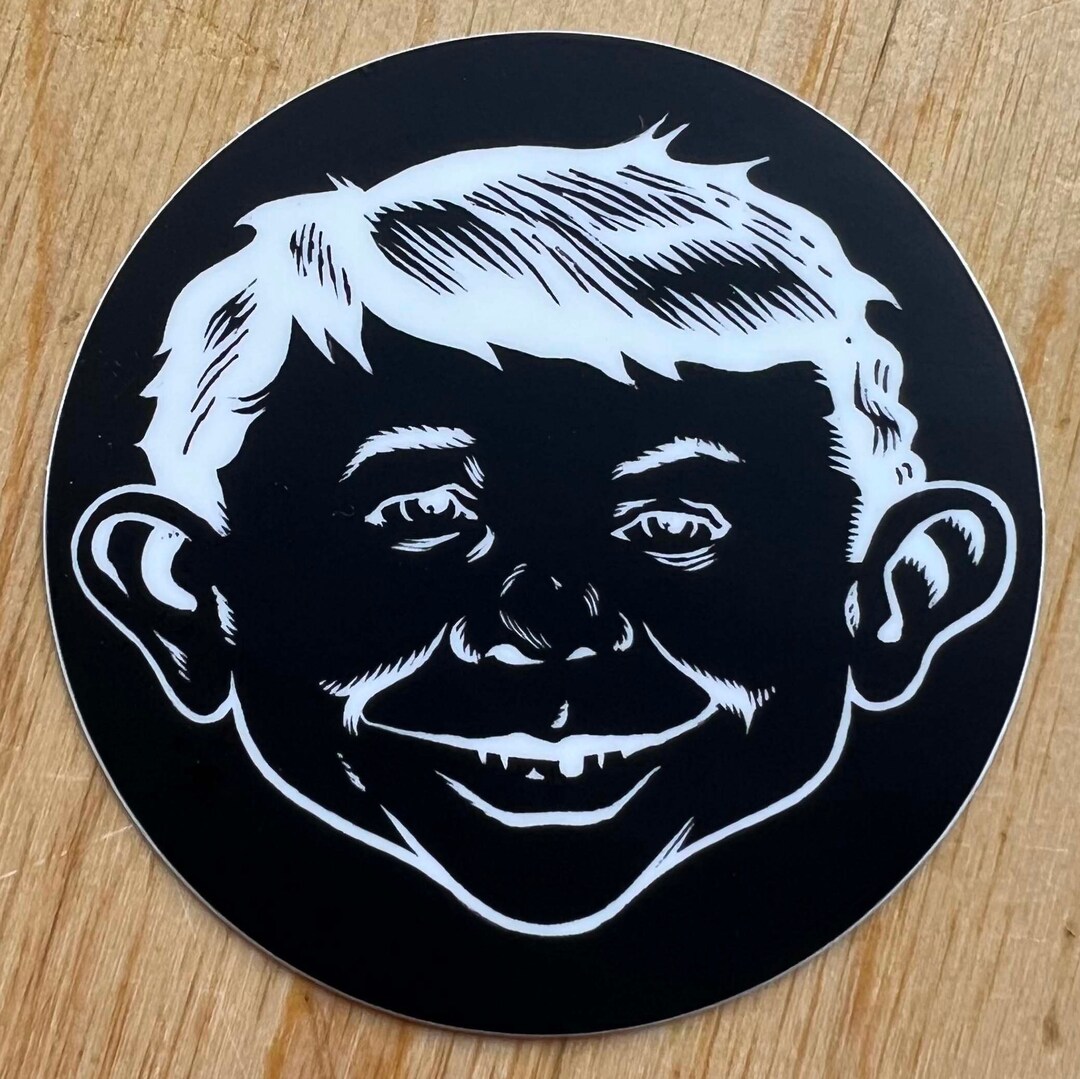 3" NEGATIVE CREEP Vinyl Sticker - Etsy