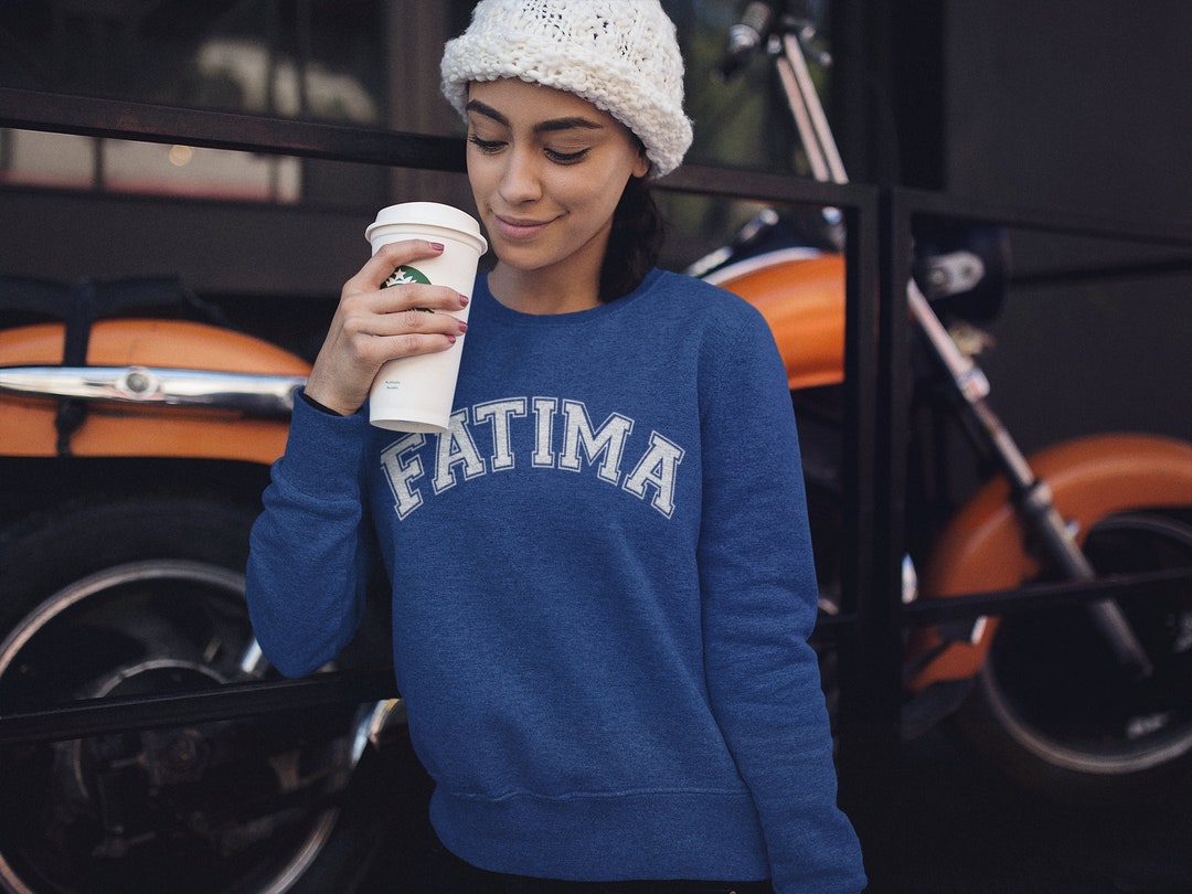 Catholic Varsity Letter Unisex Sweatshirt, Fatima Devotional Apparel ...