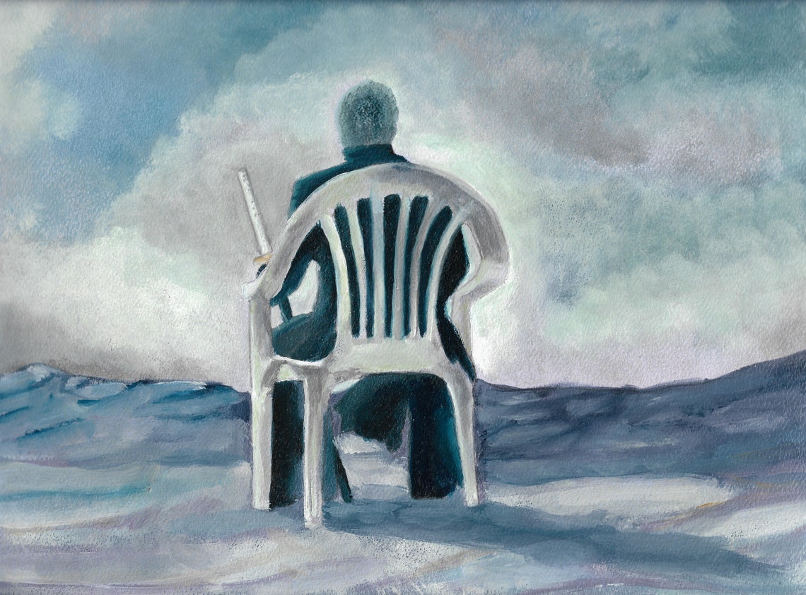 Devil May Cry | Vergil Sits Peacefully on His Favorite Lawn Chair - Etsy