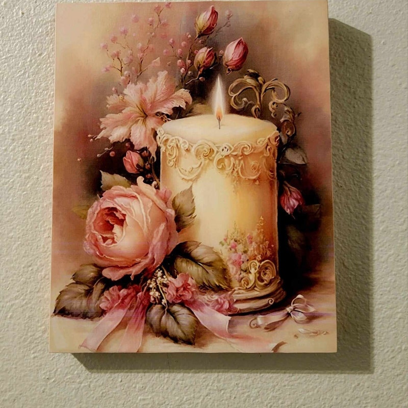 Shabby Chic Art - Etsy