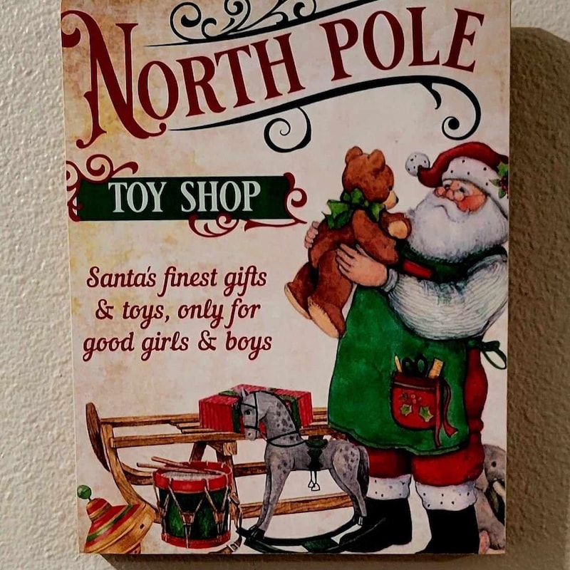North Pole Toy Shop - Etsy