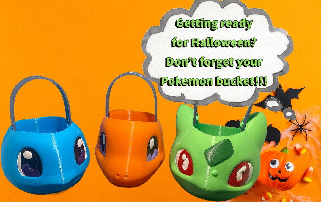 Pokémon, Starters Pokémon Buckets, Pikachu - Etsy UK