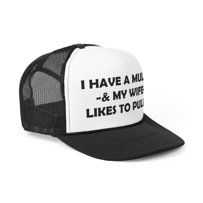 I Have A Mullet Trucker Caps - Etsy