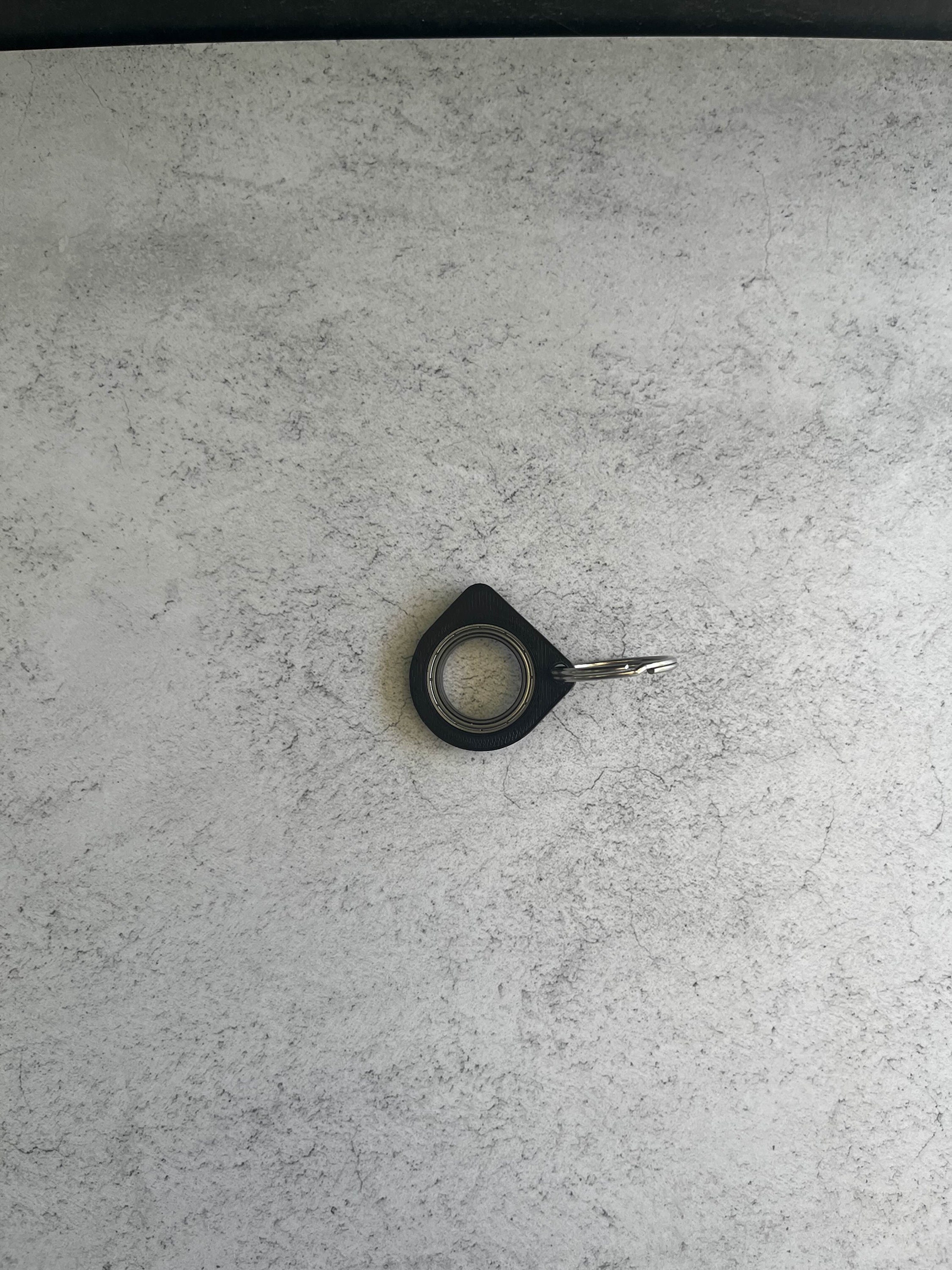 Key Chain Spinner Fidget Toy Compact - Etsy