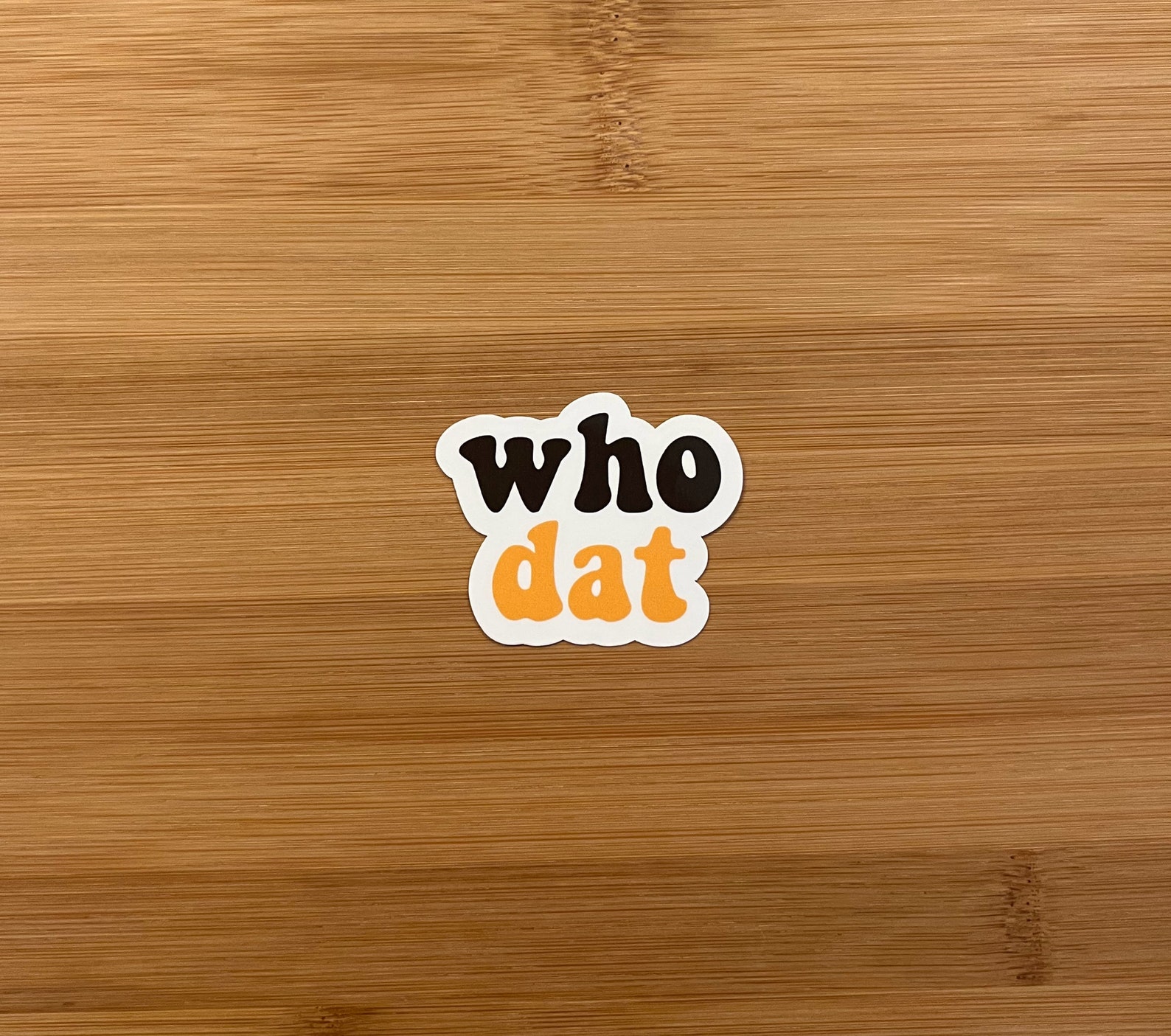 Saints Who Dat New Orleans Sticker - Etsy