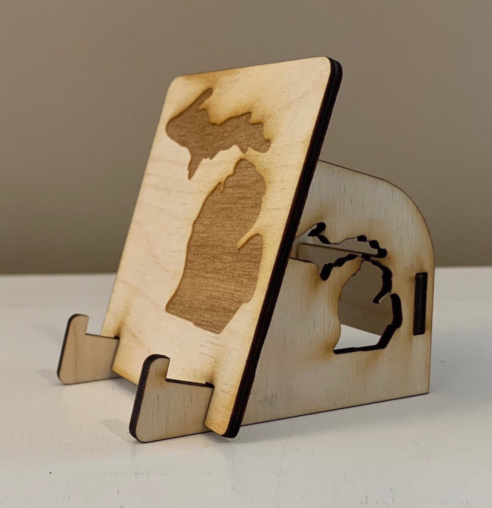 Personalized Wooden Cell Phone Holder/designs and Colors Upon Request ...