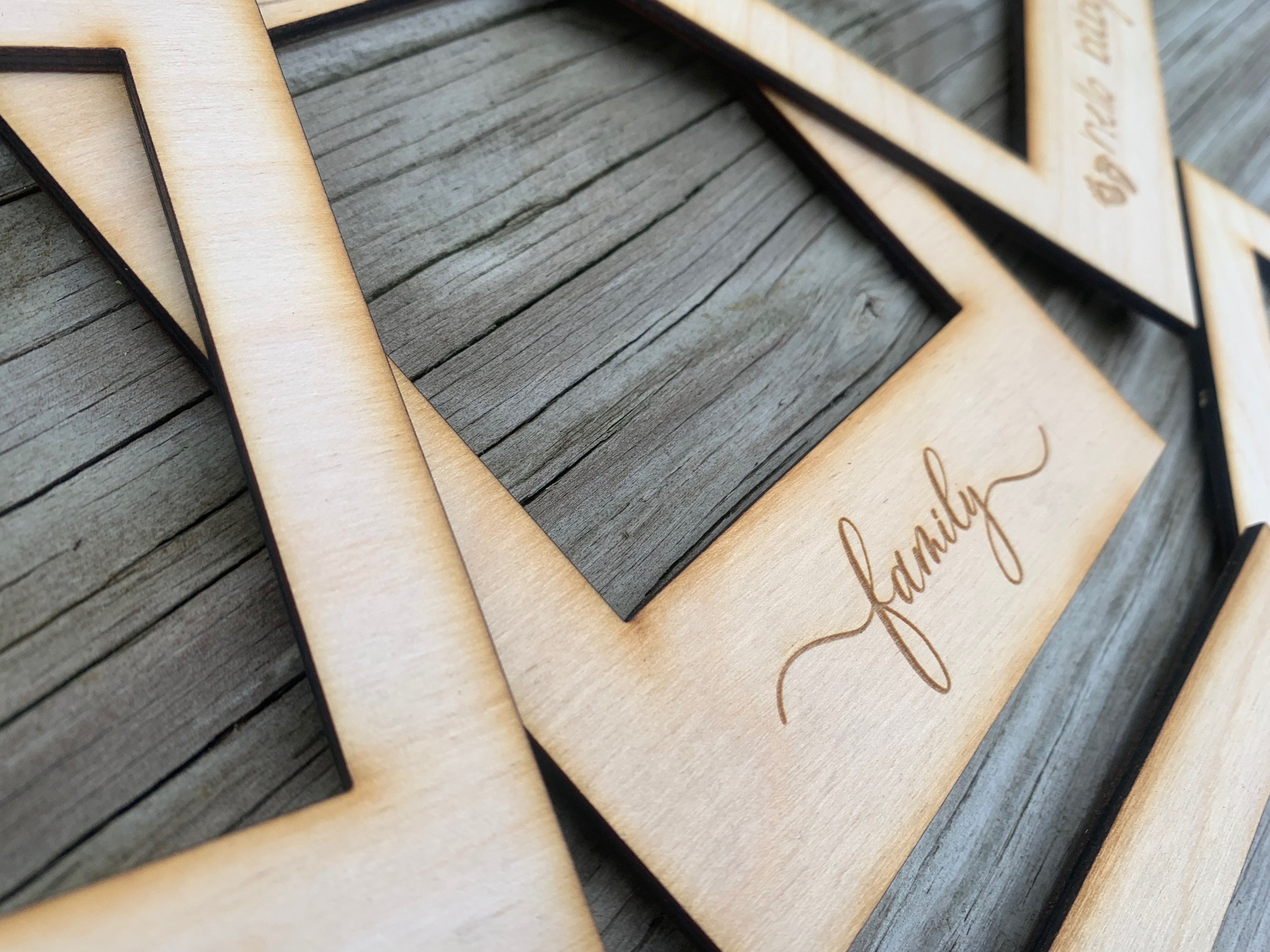Wooden Polaroid Magnets/small Magnet Frame/magnetic Frame - Etsy
