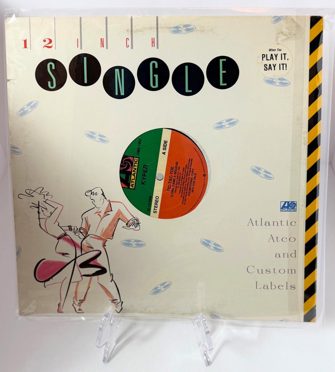 Vintage Vinyl – Kyper - Tic Tac Toe - Atlantic Records – 1990 - Electro ...