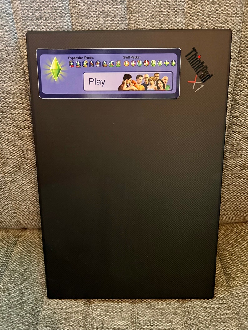 The Sims 2 Play Button Notebook Sticker - Etsy