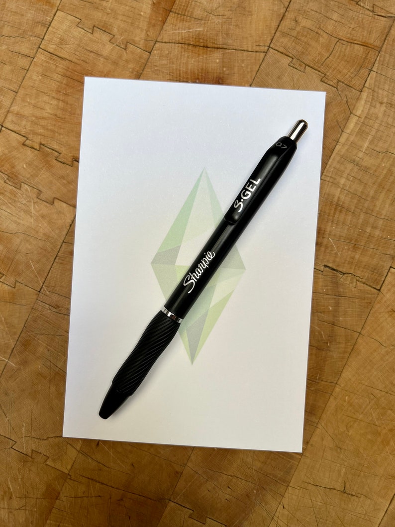 The Sims 4 - Plumbob Notepad - High Quality - Etsy