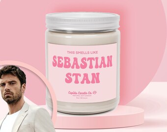 Sebastian Stan Candle - Etsy