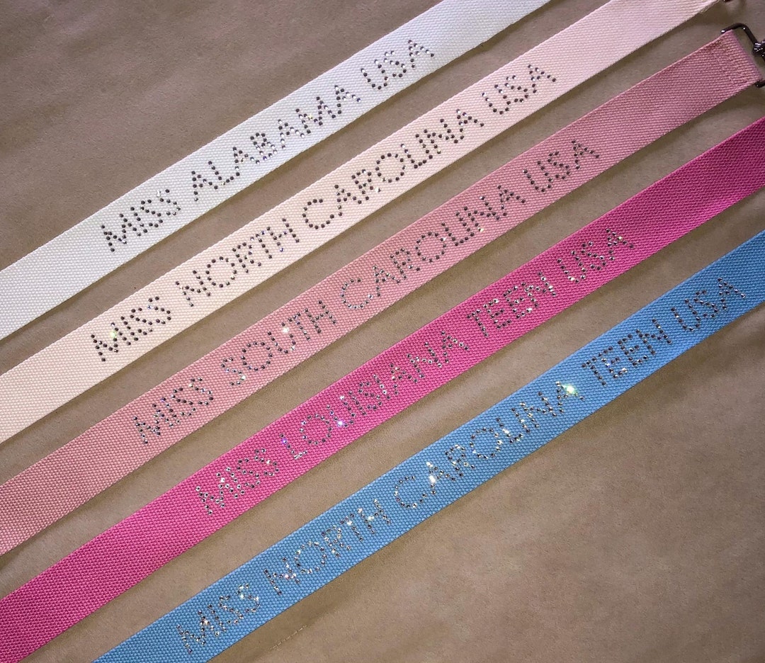 Personalized Sparkle Crossbody Strap interchangeable - Etsy