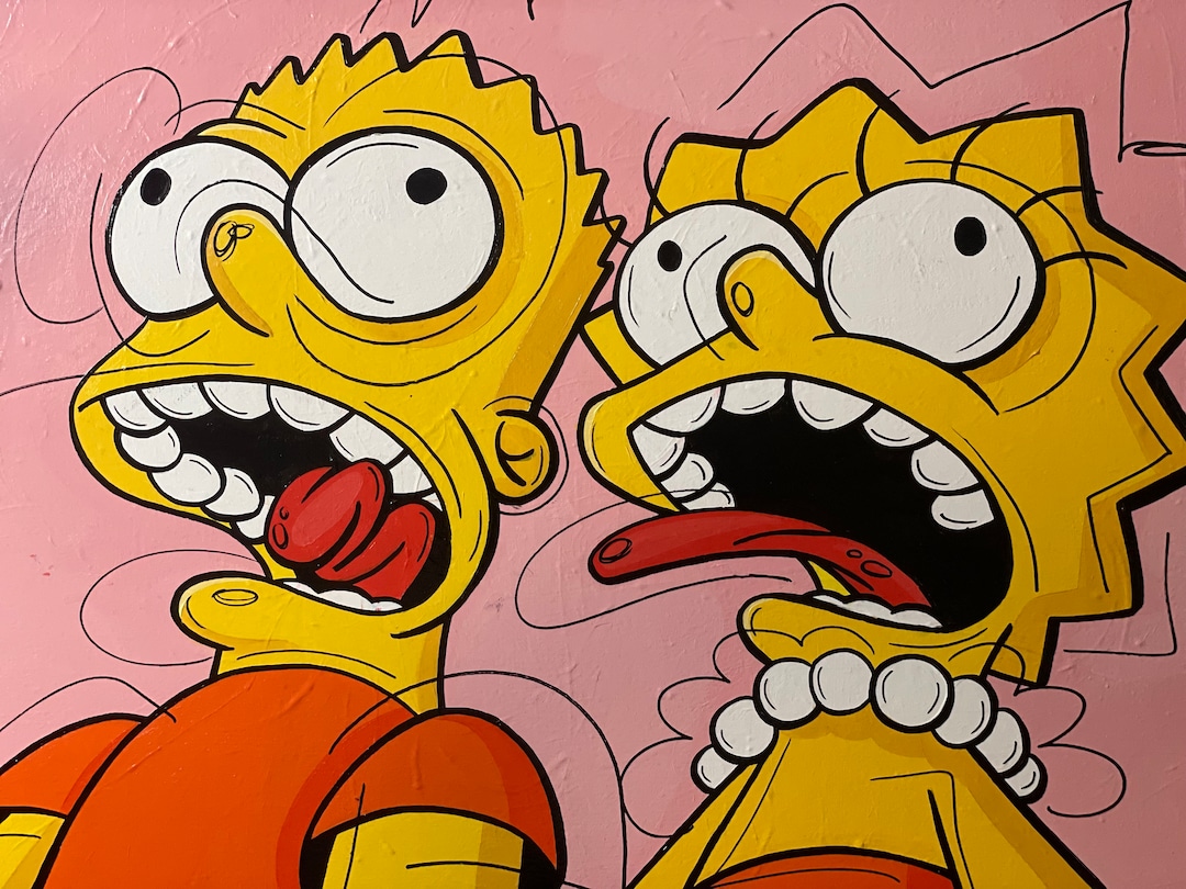 Bart & Lisa - Etsy