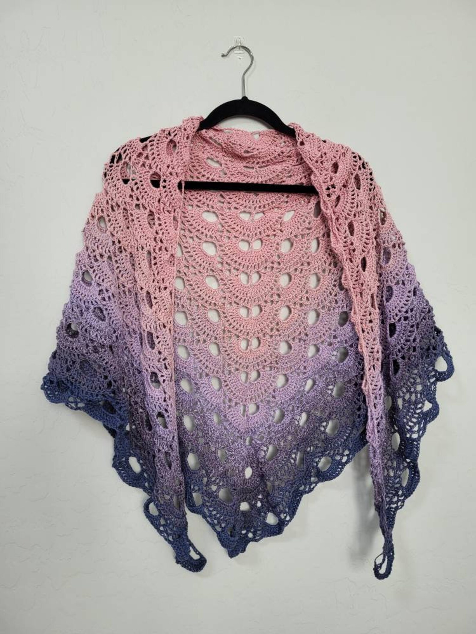 Handmade Crochet Virus Shawl Scarf Wrap - Etsy