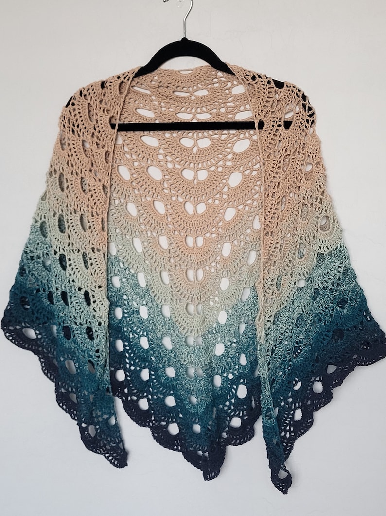 Handmade Crochet Virus Shawl Scarf Wrap - Etsy