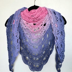 Handmade Crochet Virus Shawl Scarf Wrap - Etsy