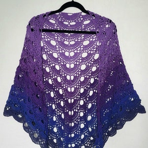 Handmade Crochet Virus Shawl Scarf Wrap - Etsy