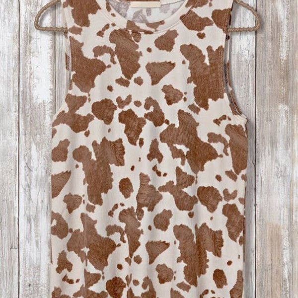 Animal Print Tank - Etsy