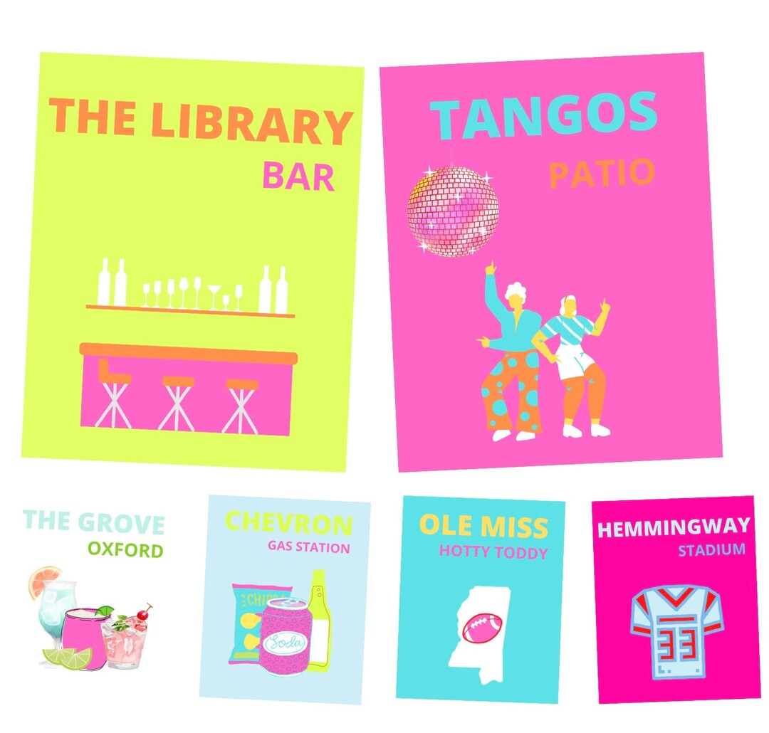 OLE MISS Preppy Prints (digital Download) - Etsy