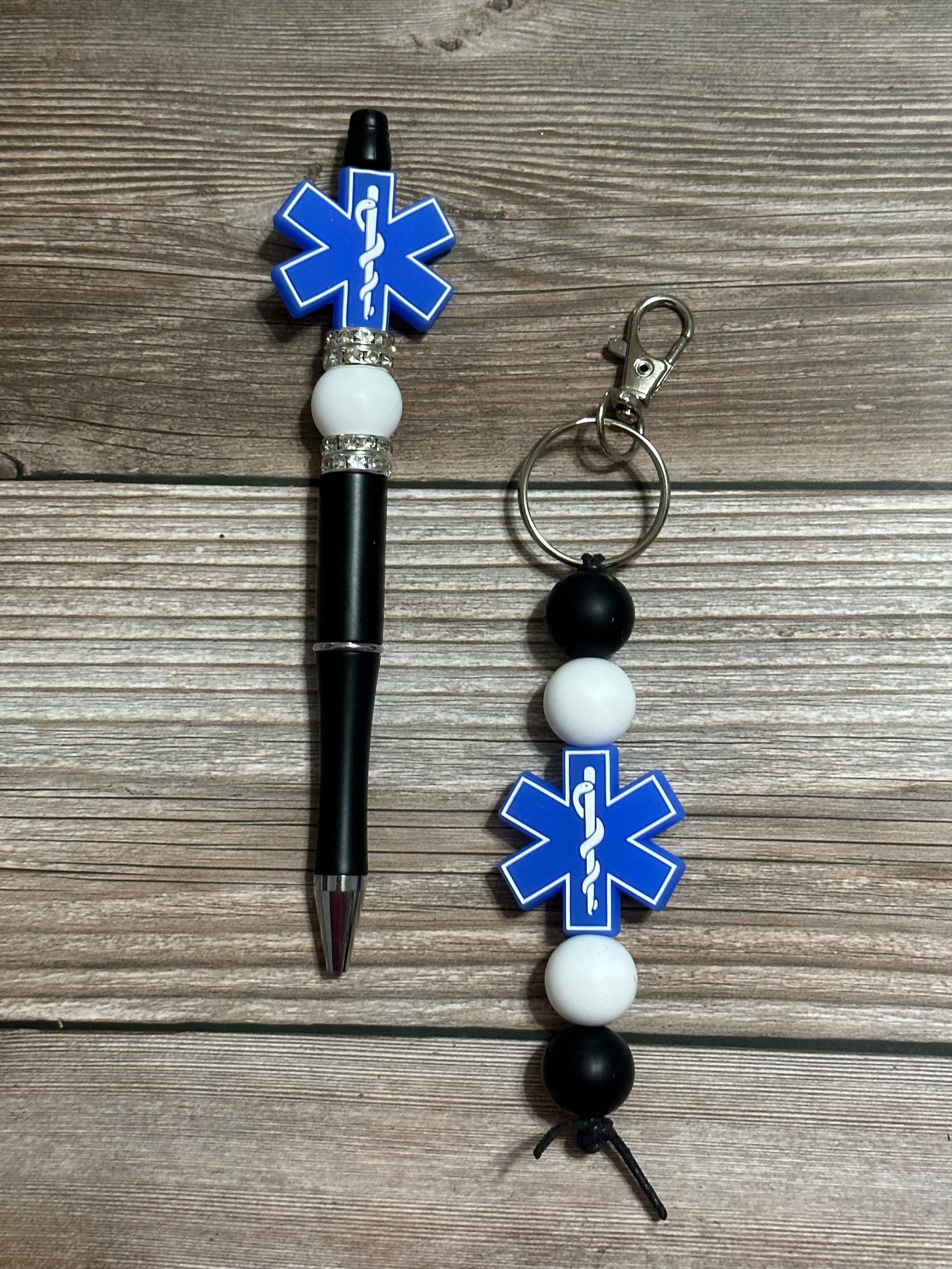 Emergency Services Accessories, Silicone Bead Pen, Silicone Bead ...