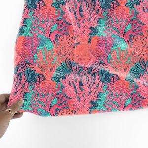 Coral Reef Tropical Throw Blanket, Island Vibes Velveteen Throw Blanket ...