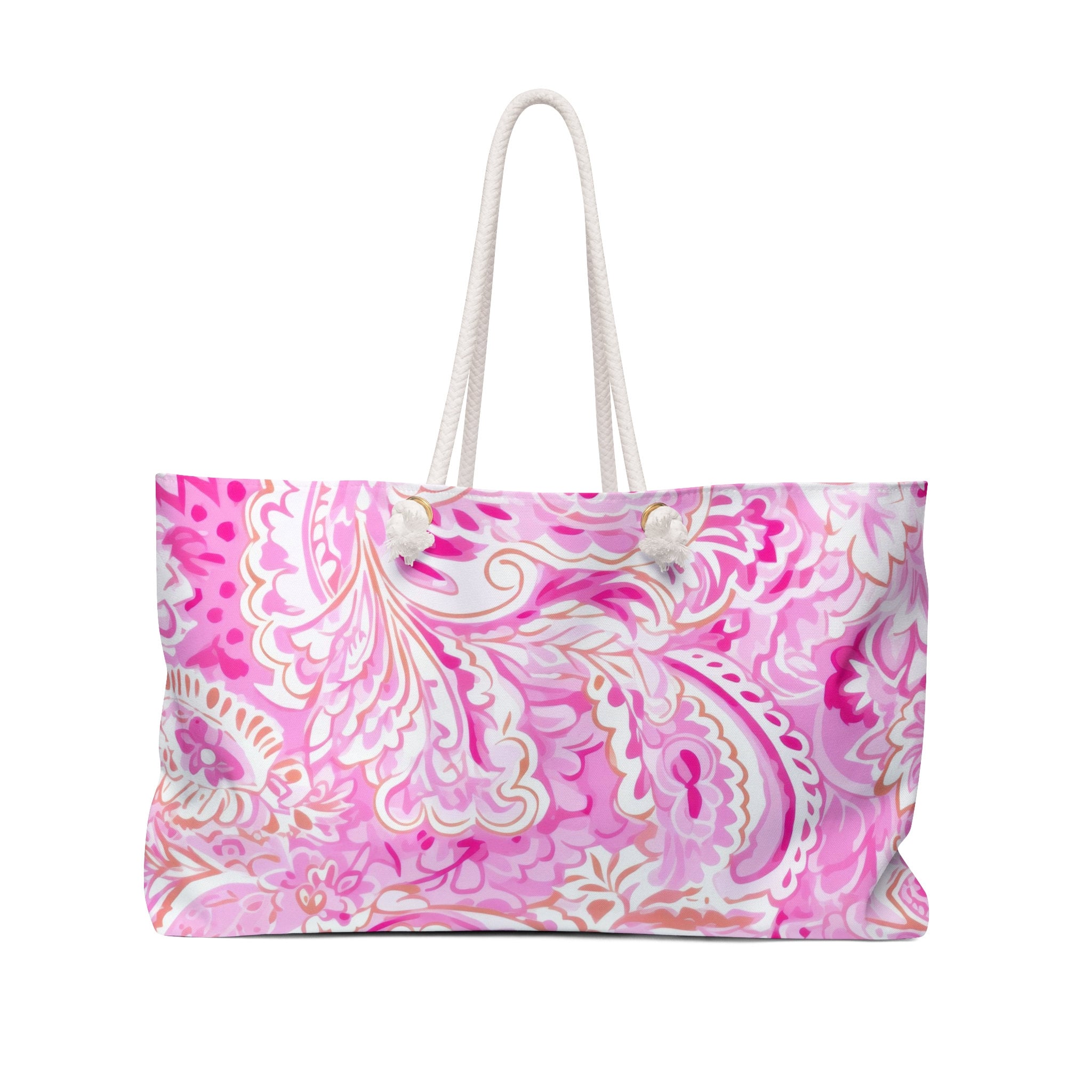 Personalized Preppy Tropical Palm Tree Weekender Bag, Preppy Beach Bag ...