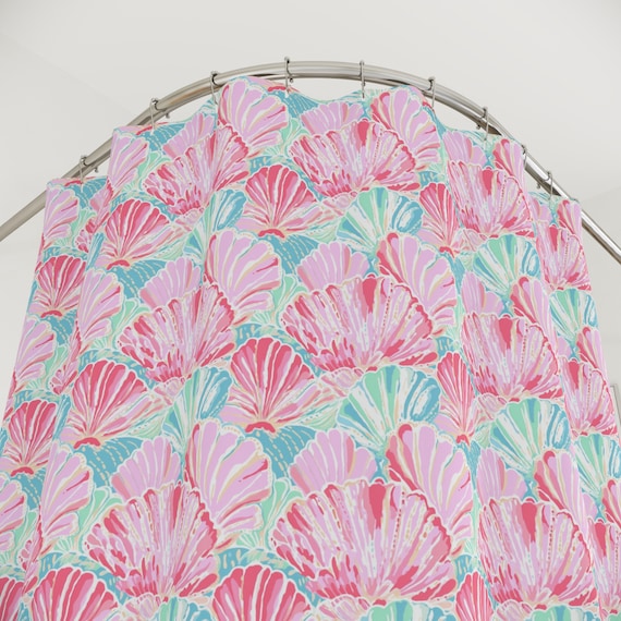 Seashell shower curtain store