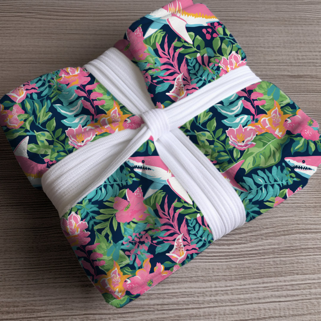 Preppy Home Decor, Preppy Room Decor, Coastal Blanket, Shark Theme ...