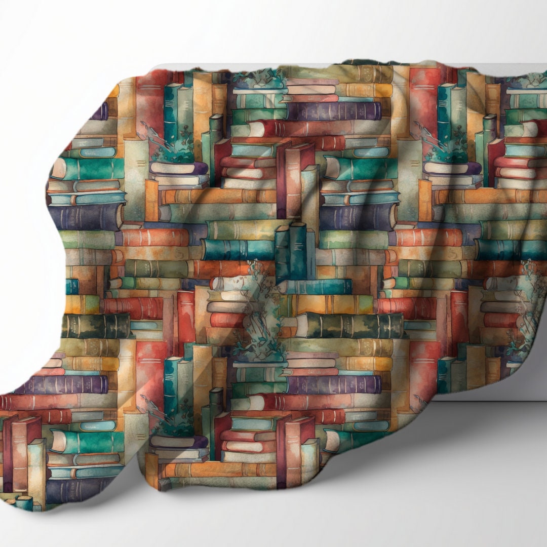 Book Lovers Throw Blanket, Gifts for Readers, Reading Blanket, Book ...