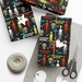 Alien Wrapping Paper, Custom Wrapping Paper, Sci Fi Wrapping Paper ...