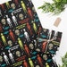 Alien Wrapping Paper, Custom Wrapping Paper, Sci Fi Wrapping Paper ...