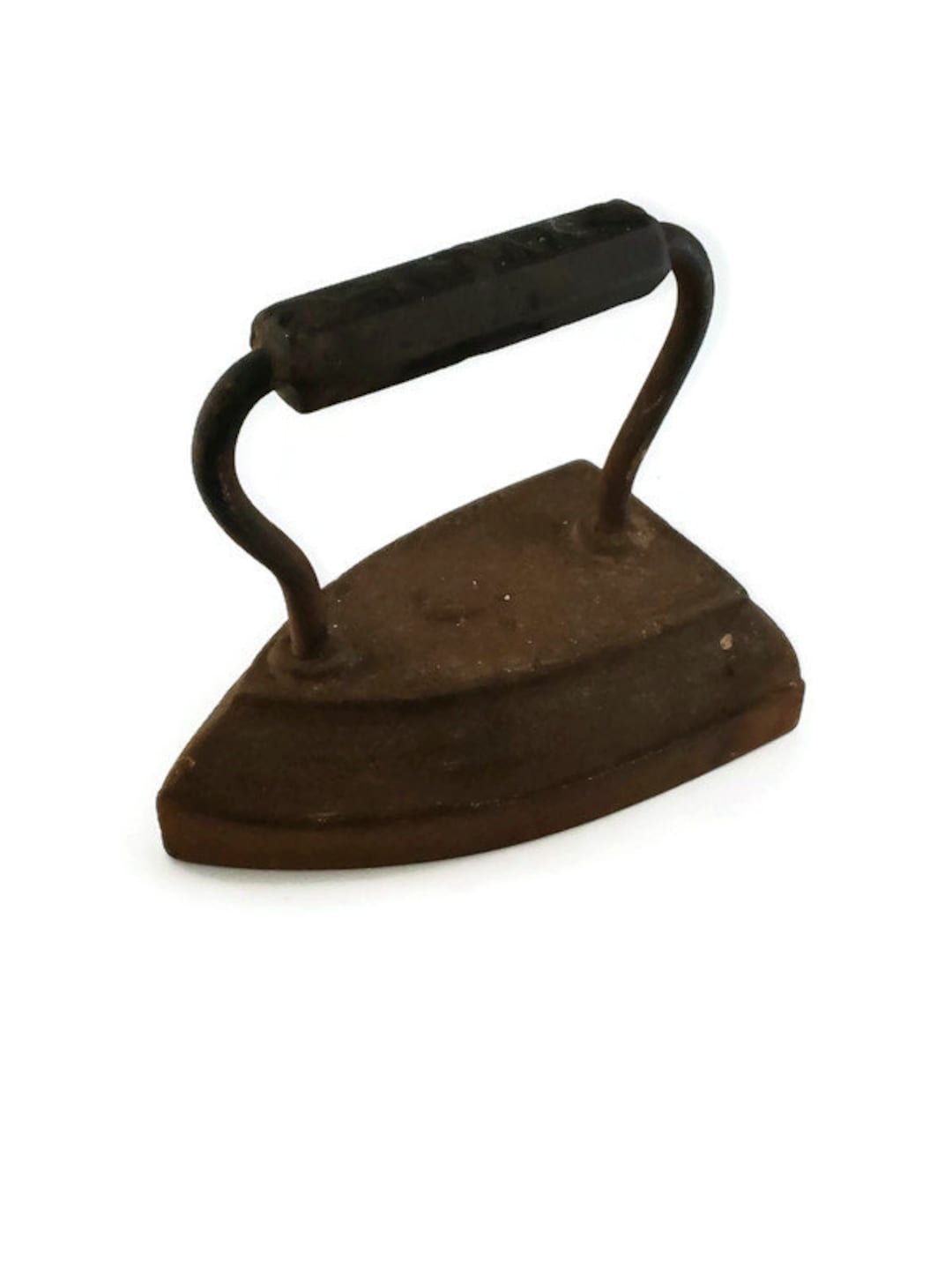 Primitive Sad Iron | 5 Lb | Braided Handle - Etsy