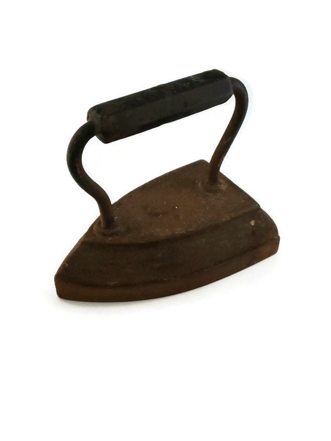 Primitive Sad Iron | 5 Lb | Braided Handle - Etsy