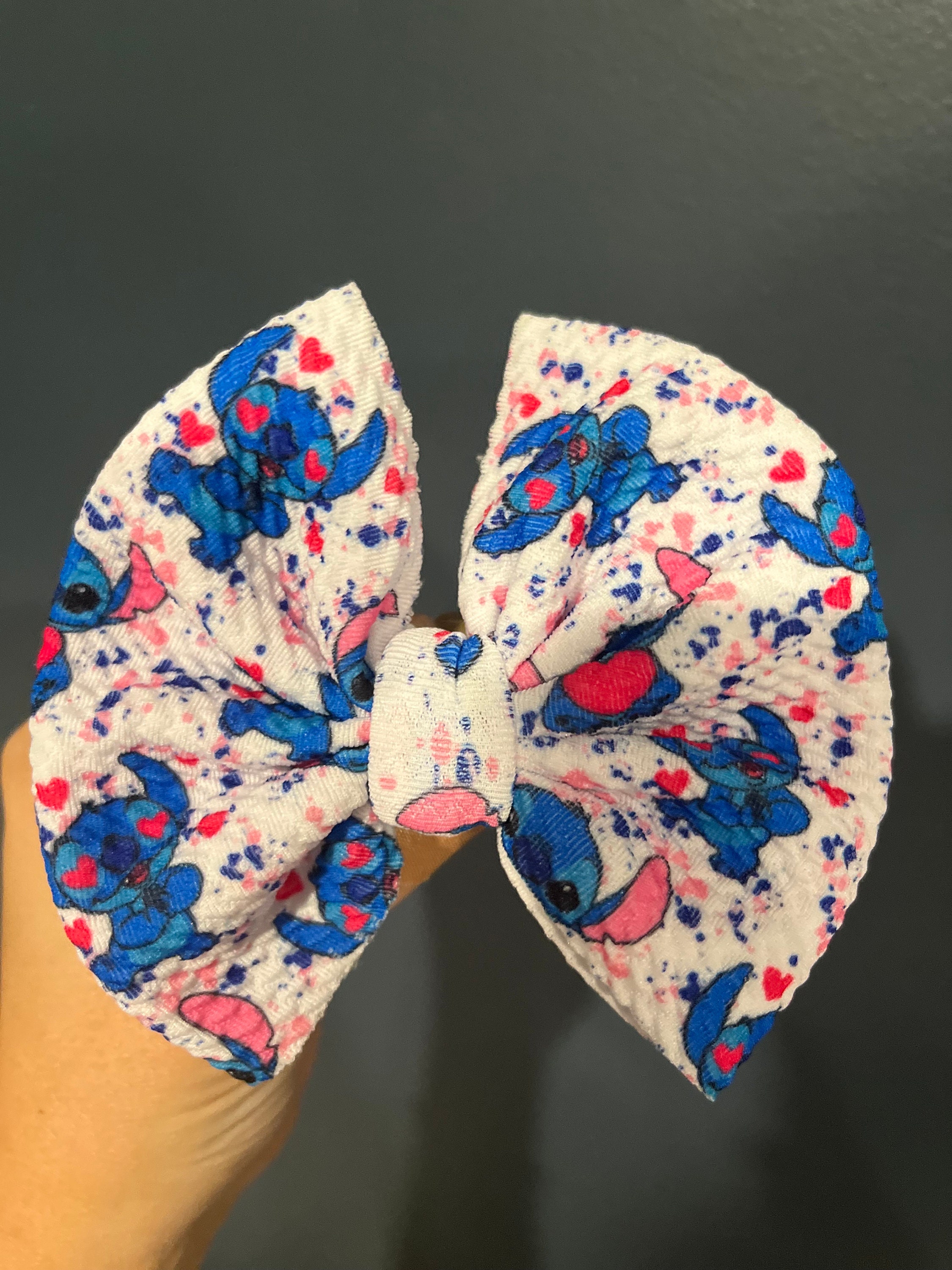 Lilo & Stitch Hair Bow Bows for Babies Toddler Bows - Etsy