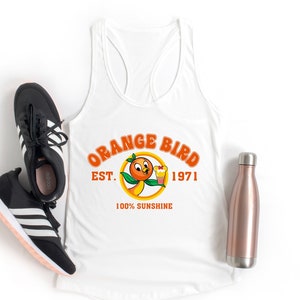 Orange Bird Sunshine Shirt Disney Orange Bird Shirt Beach - Etsy