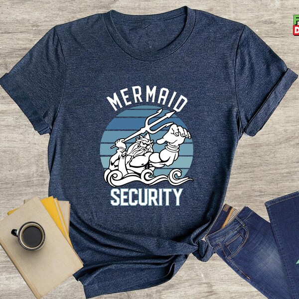 Mermaid Dad Shirt - Etsy