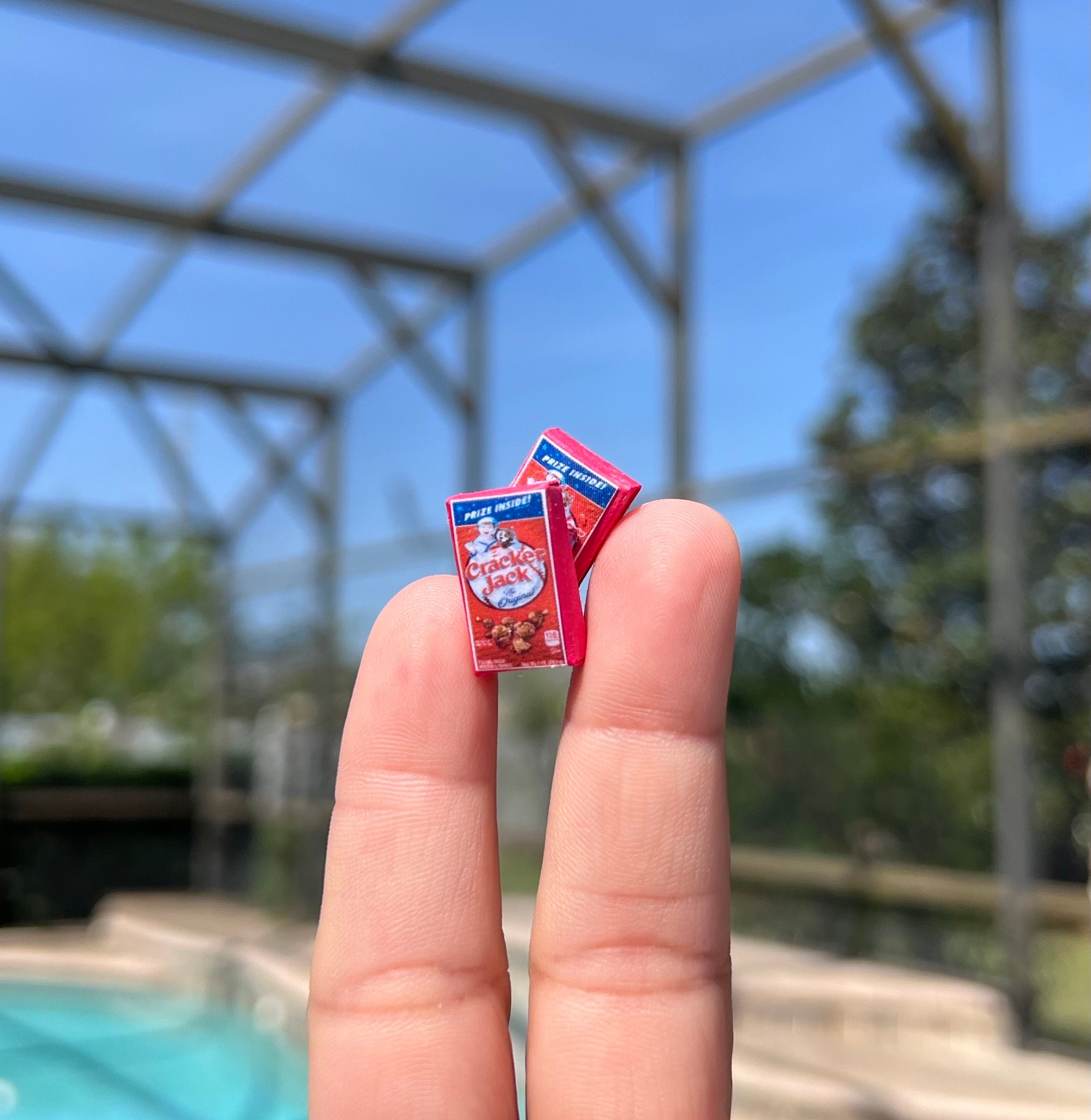 4th of July Dollhouse Miniatures Cracker Jacks Snack Fireworks ...