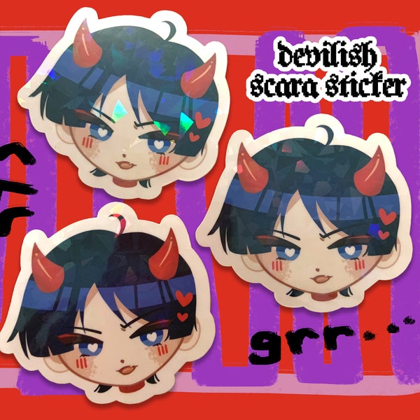 Scaramouche Sticker - Etsy