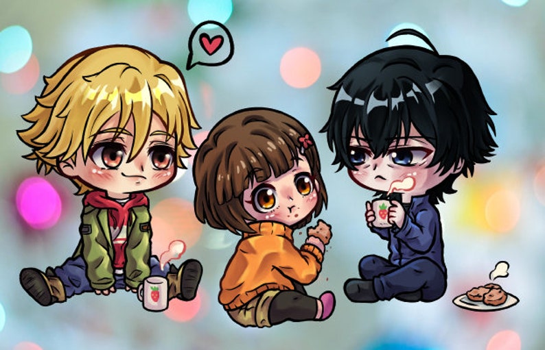 Buddy Daddies Anime Sticker Japanese Kawaii Chibi Cartoon - Etsy