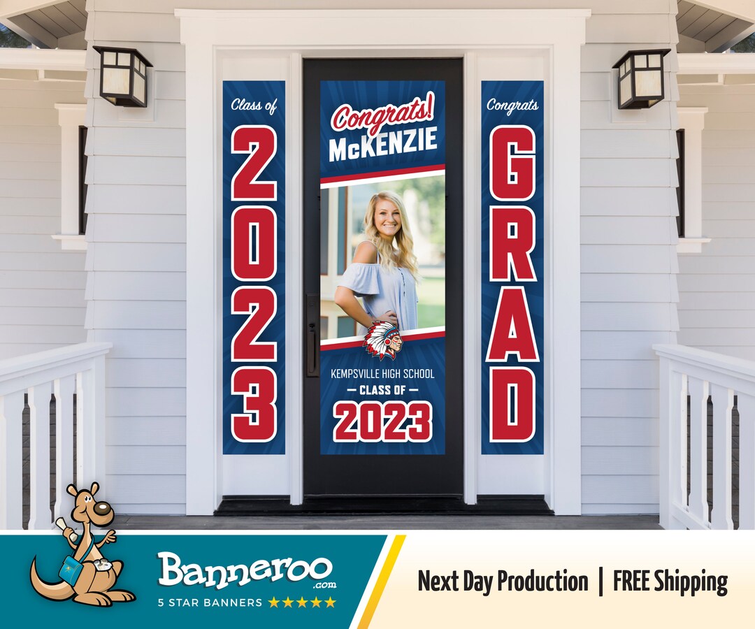 Class of 2025 Door Banner, High School Graduation Banner, College ...
