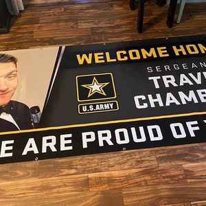 Army Banner Army Congratulations Banner Basic Training Graduation ...