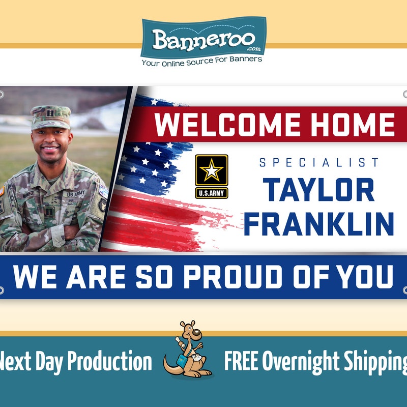 Army Banner - Etsy