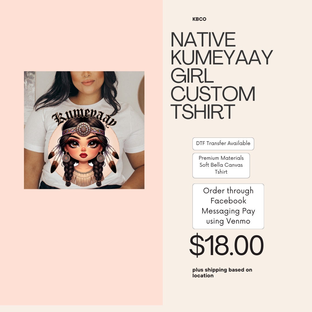 Cartoon Native American Cahuilla Girl Native Clothing Native Girl San ...