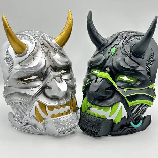 Cosplay Oni Mask - Etsy