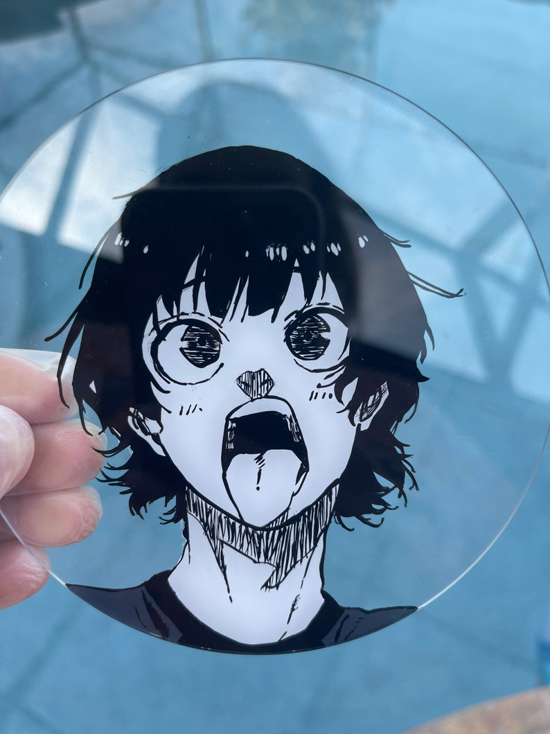 Manga Bachira Glass Painting - Etsy